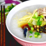 Chinese Porridge Recipe- Lean Pork and Century Eggs