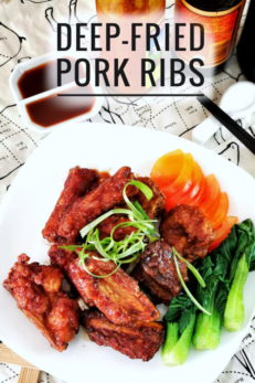 Deep fried pork ribs (排骨王)- so good that it fits the title as king of ...